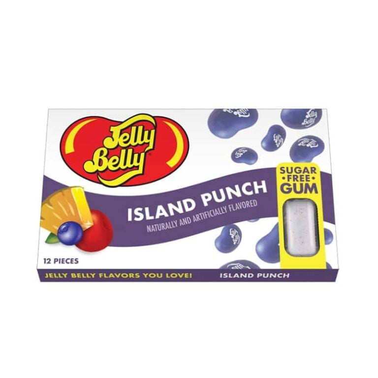 Jelly Belly Island Punch Chewing Gum (12 Pack) - Sweetiz