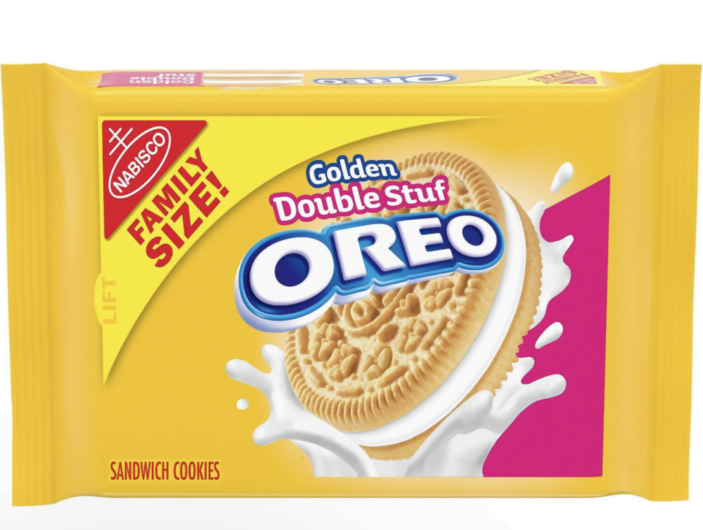 Golden Double Stuf Oreo Cookies 261g - Sweetiz